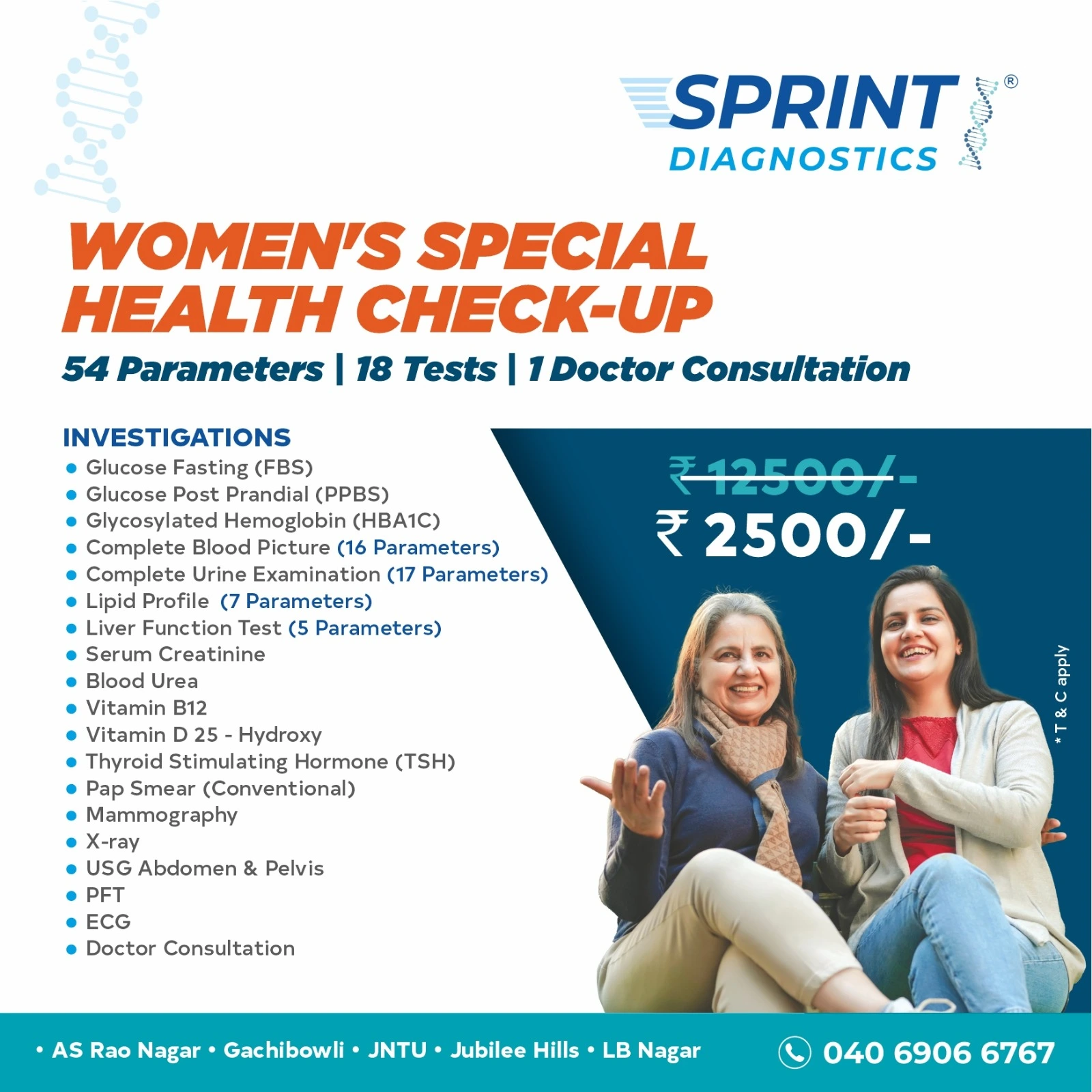 Best Offers on Diagnostics Test in Hyderabad - Sprint Diagnostics